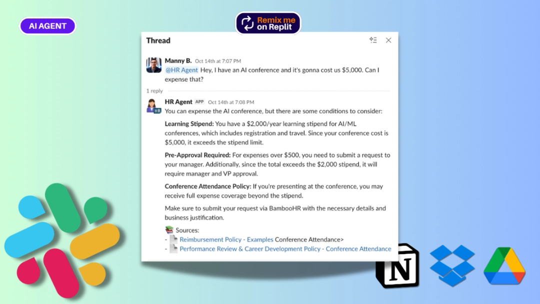 HR AI Agent - Replit Gallery